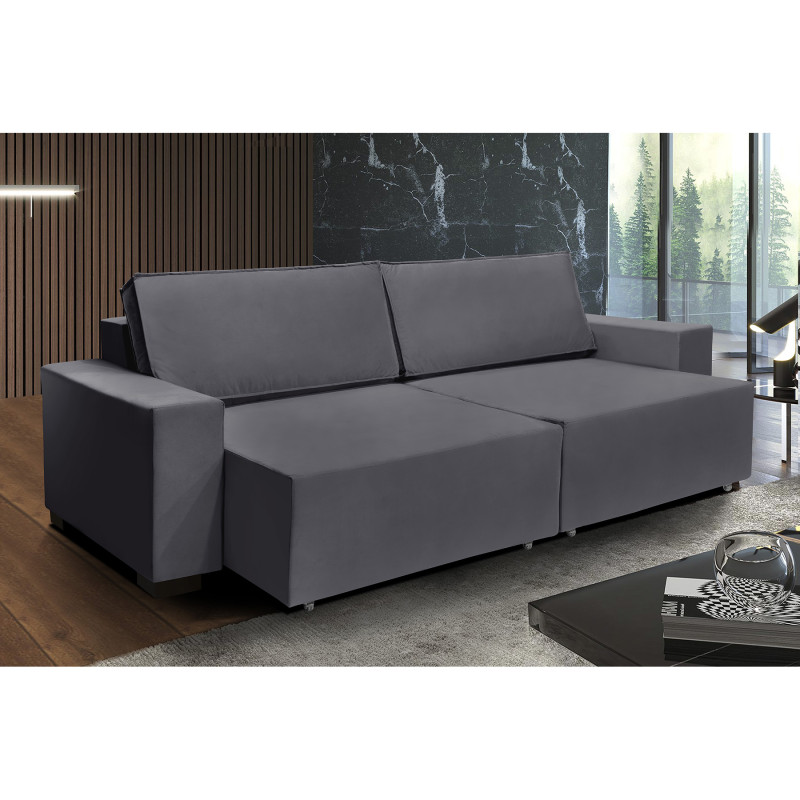 Medium gray sofa store